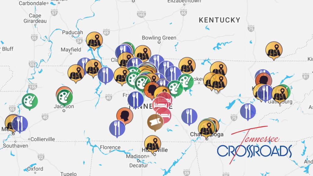 The Crossroads Travel Map | Tennessee Crossroads