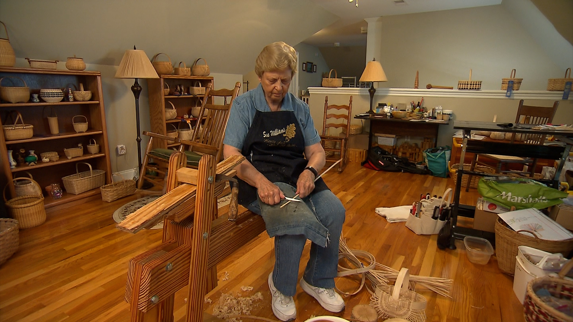 White Oak Basket Maker | Tennessee Crossroads | NPT